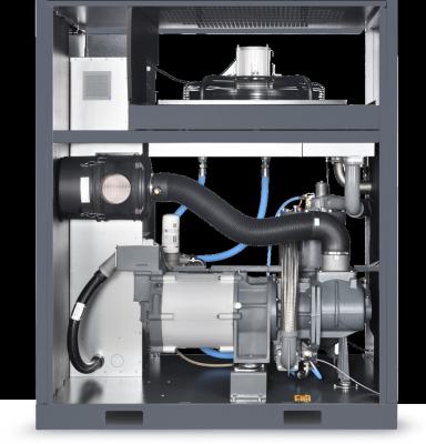 China 1170 Kg compressor de aire de tornillo con inyección de aceite con secador incorporado en venta