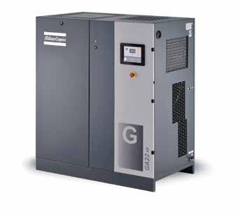 Ga90 Air Compressor Oil Injected Rotary  Atlas Screw Air Compressor