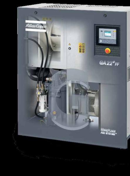 Ga90 Air Compressor Oil Injected Rotary  Atlas Screw Air Compressor