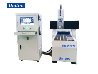 China 600mmX1200mm ATC CNC Routermachine voor het Koper van het Aluminiummessing Te koop