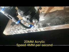 CO2-Laser-Schneidemaschine Cnc-300w für Mdf-Foto-Rahmen