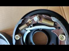 NKR Hand Brake Drum And Shoes Casting Steel Material Specially Stability In Parking