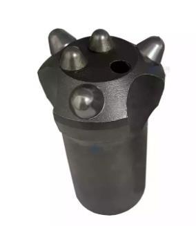 중국 1/6 암석 드릴링 도구 11 각도 테이퍼 버튼 드릴은 38 밀리미터를 물었습니다 판매용