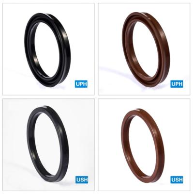 China UNS Hydraulic Cylinder Seal Kit TPU Pneumatic Cylinder Piston Seals for sale
