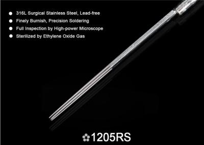 China 1205RS 1RL Single 1 Liner Sterile Tattoo Needles Stack Magnum Shaders Tattoo Needles M2 for sale