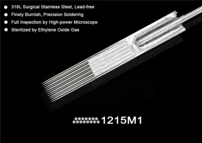 China Premium Sterile Tattoo Needles , Tattoo Liner Needles 316L Stainless Steel CE certified for sale