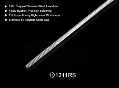 China 1211RS 7RL 7 Round Liner Premium Sterile Tattoo Needles 50pcs In A Pack for sale