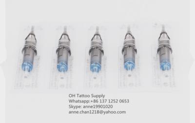 China Round Liner Regular Tight Sterile Tattoo Needle Cartridges With Membrane And Stabilizer 1RLT 3RLT 5RLT 7RLT 9RLT for sale