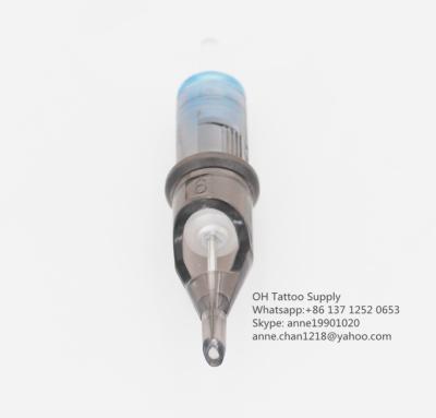 China Professional  #12 Standard Tattoo Needle Cartridges 5 Round Liner (5RL) Membrane Sealed And Equipped With Stabilizer for sale