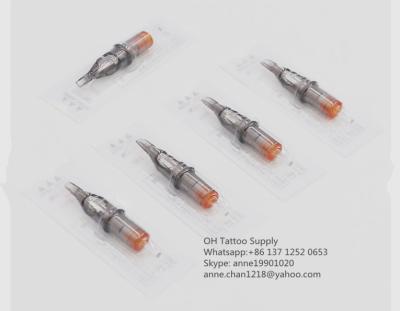 China Disposable Tattoo Needle Cartridge Round Liner Round Shader With Membrane System And Stabilizer for Needle for sale