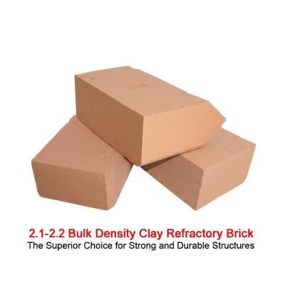 China 2.1-2.2 Bulk Density Clay Refractory Brick The Superior Choice for Strong and Durable Structures for sale