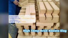 High Temp Refractory Brick Anti Slag