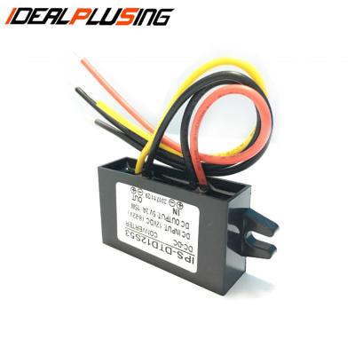 China Waterproof 12v to 5v step down converter 1A  5W DC to DC Converter Step Down Voltage regulator for Car Audio Conversio for sale