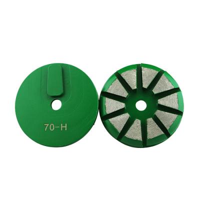 China Husqvarna Redi Lock 3' 10S Segmentos de diamante de hormigón terrazzo con unión metálica en venta