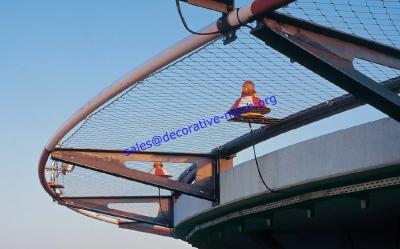 China Top suspension method for  protection net for sale