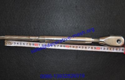 China Stainless steel cable netting adjustable tensor for sale