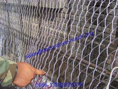 China animal cage, aimal fence, zoo mesh, rope mesh for sale
