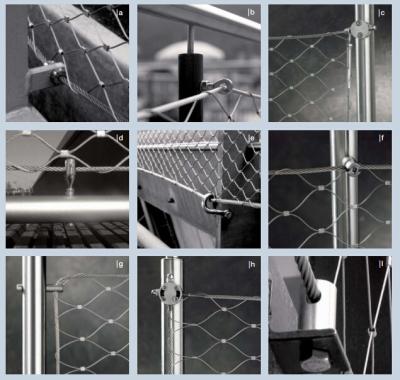 China Stainless steel mesh fence filling for sale