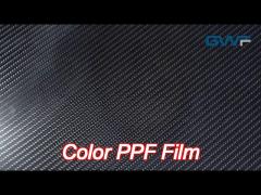 forged car protection tpu color ppf carbon fiber film orange red black blue silver yellow