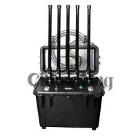 China Handheld Backpack Manpack Jammer Cell Phone Signal Disruptor Continous Working for sale