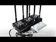 2.4G 5.8G GPSL1L5 Singals 6 Bands Drone Signal Jammer 500m