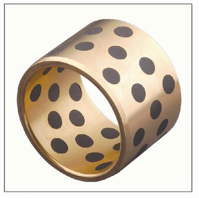 China Graphite Lubrication CuZn25AI5Mn4Fe3 VSB-50 Solid Bronze Bushing for sale