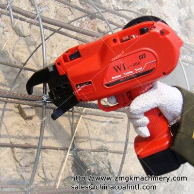 China WL 400 Portable Steel Automatic Rebar Tying Machine for sale
