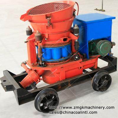 China Construction Mixer Machine Working Capacity 9m3/h HSP Concrete Wet Spraying Machine for sale