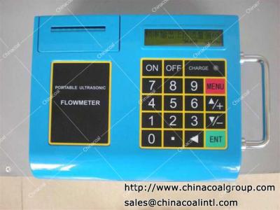 China Portable ultrasonic flowmeter for sale