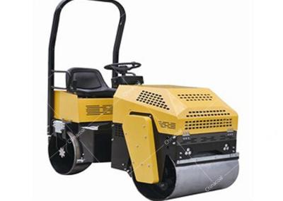 China 1000kg Hydraulic Drive Double Drum Earth Compactor Machine for sale