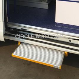 China Electric slide bus door step for vans, minibuses, commercial vehicle,school bus,taxi, motor homes, ambulances(EBS100) for sale