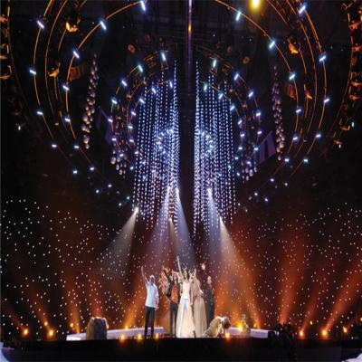 China High Quality pipe and drape/Led Star Curtains for event backdrop for sale