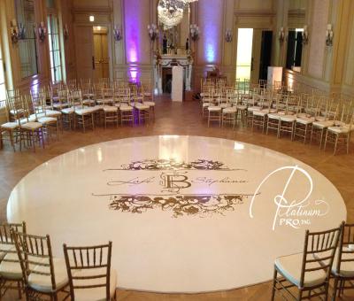 China Round Wooden Dance Floor Cheap dance floor white dance floor for sale for sale
