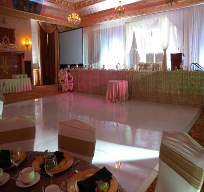 China 4*4ft Portable Stage wedding dance floor portable dance floor craigslist for sale