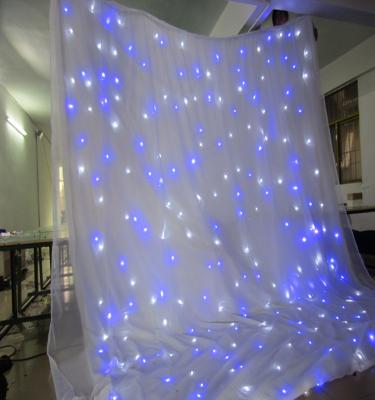 China Outdoor Event Show Use Backdrop Manufacturer LED Light Stage Curtain for sale