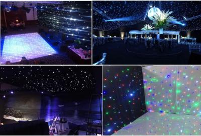 China Product LED Star Vision Curtain sparkling light curtain led star vision curtain for sale