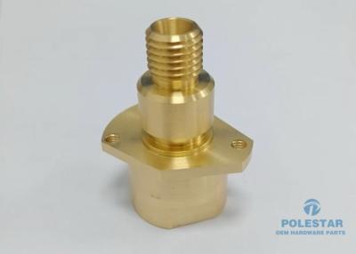 China Partes de ligação de medidores de água de latão CNC CuZn39Pb3 para instalação de tubos for sale