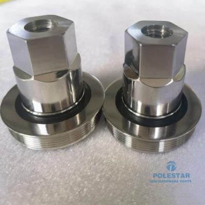 Cina Parti in alluminio a macchina su misura di silicio anti-gallaggio Cnc parti in acciaio inossidabile in vendita