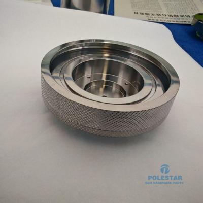 China Electroplated Precision Metal Machining SS306 Coffee Bean Grinder Base Coffee Machine Spare Parts for sale