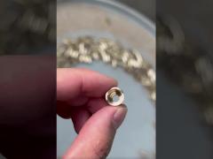 CNC Messing CuZn39Pb3 Watermeter verbindingsonderdelen voor de installatie van buizen