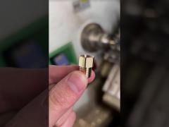 brass custom cnc turning parts cnc precision turned components oem