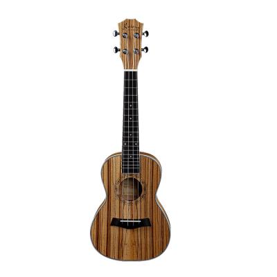 China Kriens Ukulele Hawaiian guitar 24 inch Ukelele Laminated Zebrawood Ukulele for sale