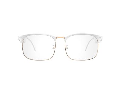 Cina 6 ore Bluetooth 5.3 Occhiali wireless intelligenti ultraleggeri per chiamate Nero argento in vendita