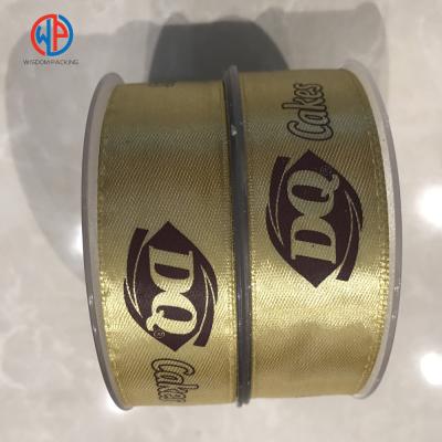 China Wholesale Custom Logo Printed Satin Ribbon With High Quality for sale