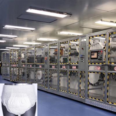 中国 5000pcs/H 20KW Tの形のおむつの生産機械38m長さ 販売のため
