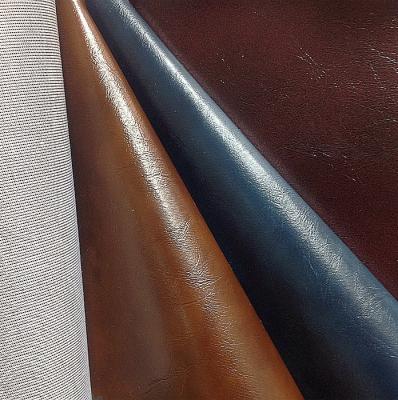 Cina 1.2mm Pvc Faux Leather Napa Vinyl Fabric For Bag And Sofa Water Resistant in vendita