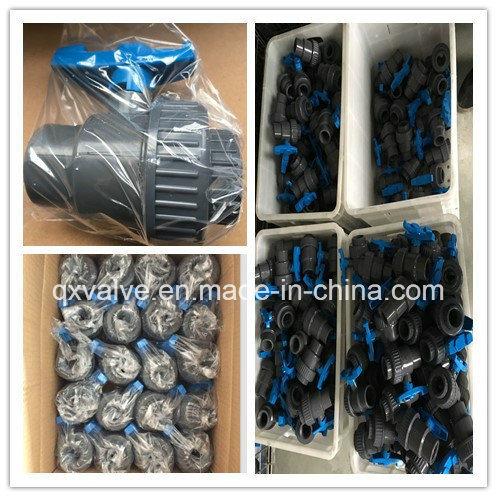 Factory Plastic Valves True Single Union Ball Valve with Socket Thread