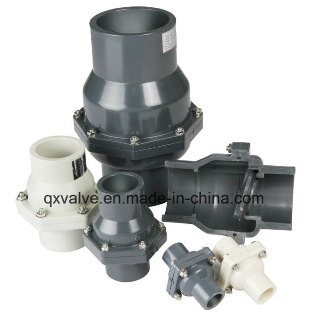 PVC Pipe Union Check Valve for Irrigation Water Supply