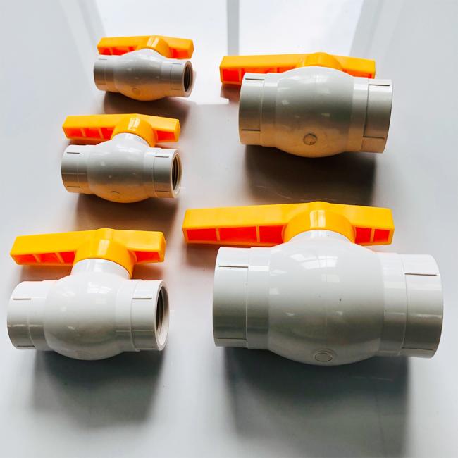 1′′-2′′ UPVC Long Handle New Type New Ball PVC Ball Valve