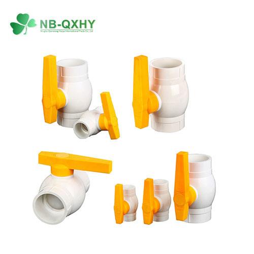 High Pressure Long Handle PVC Compact Ball Valve Socket Ball Valve